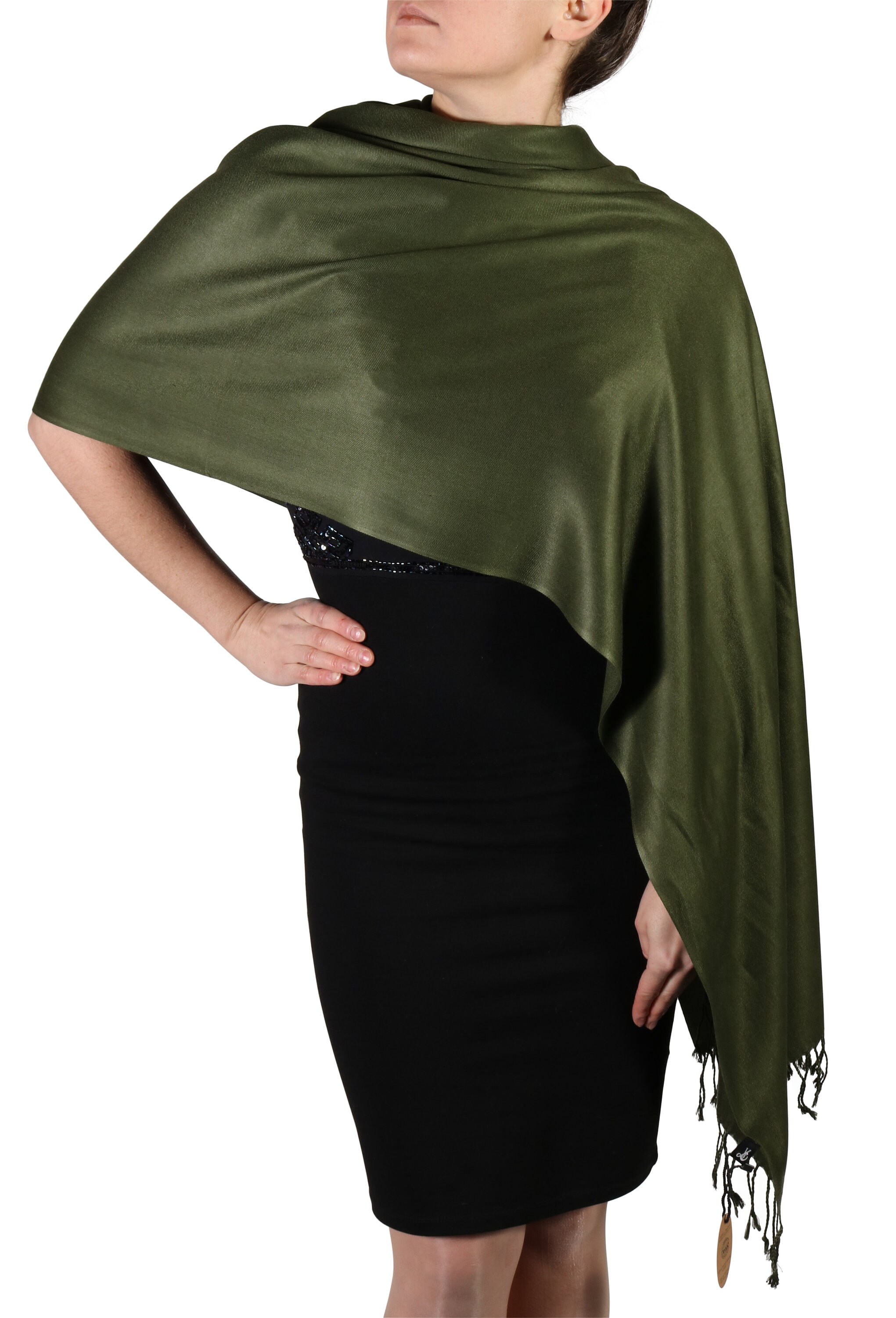 Green Shawl Dark Green Pashmina Wedding Wrap Large Green - Etsy