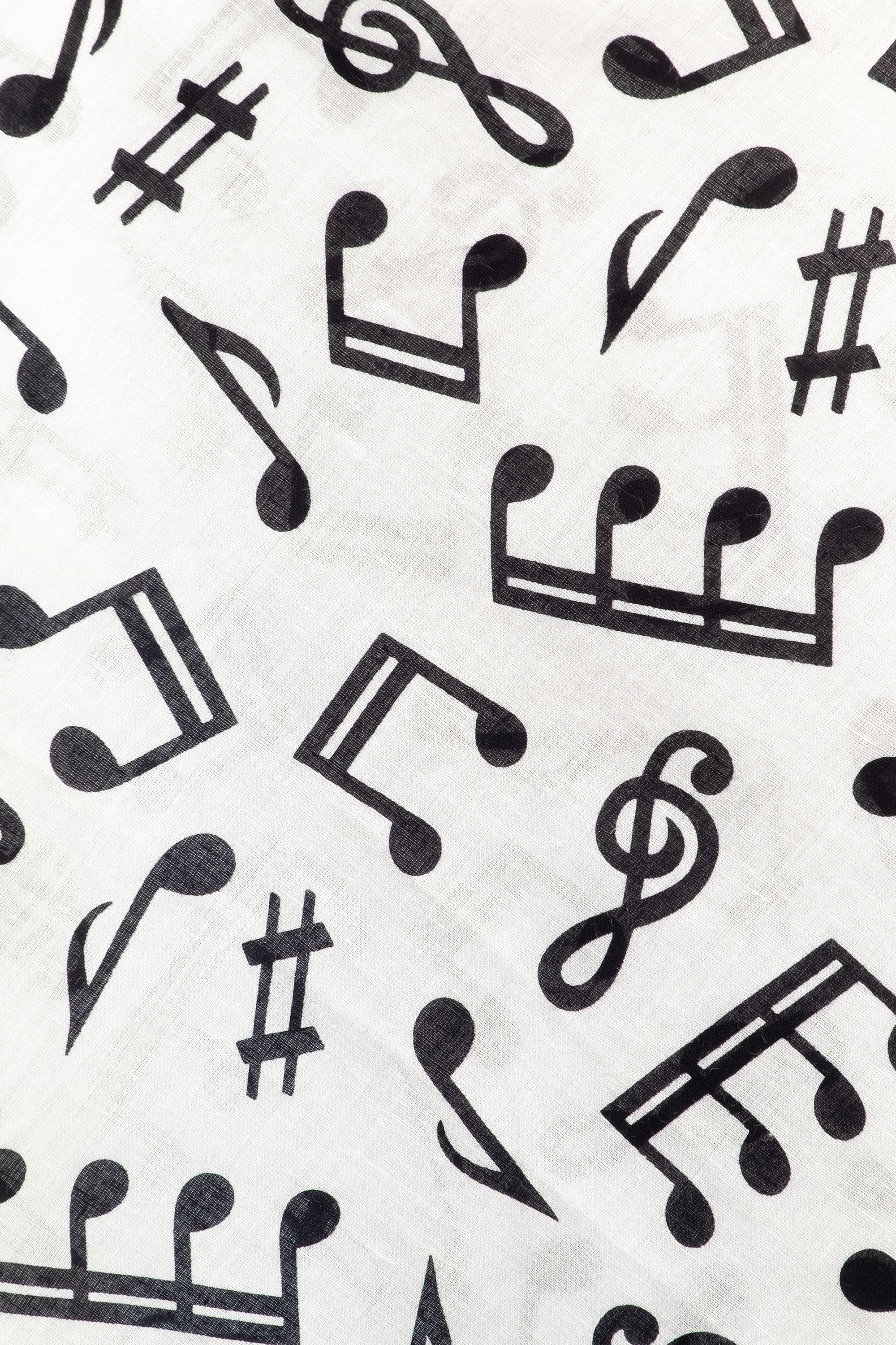 Musical Scarf Music Note Scarves Music Teacher Scarf Gift - Etsy