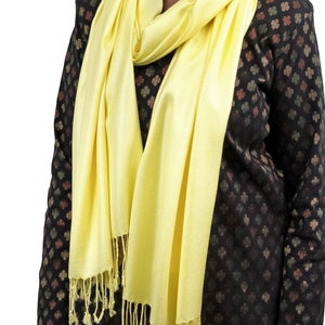 Yellow Shawl, Wedding Pashmina, Bridal Wrap, Yellow Scarf. If You Want ...