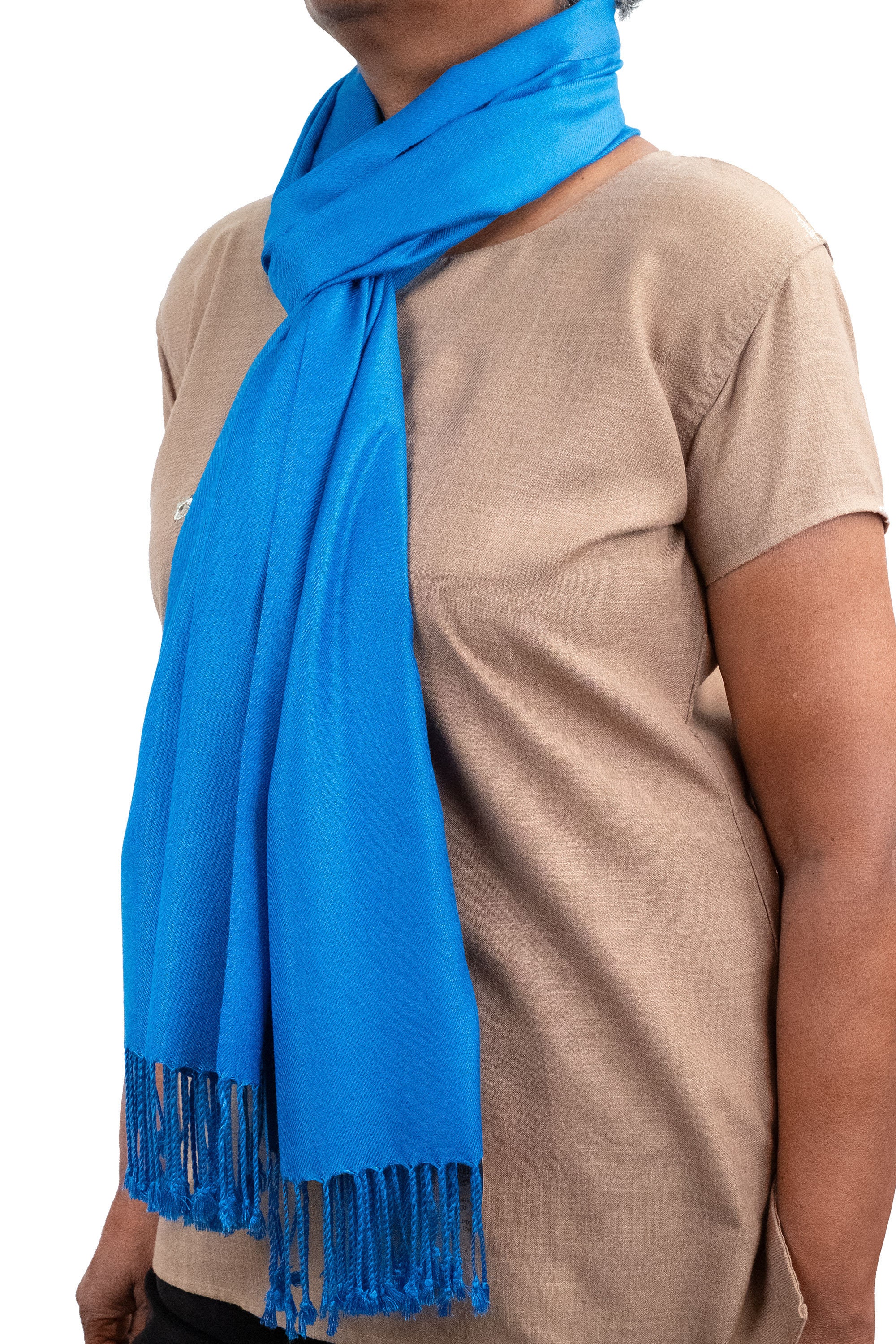 Large Blue Shawl - Etsy