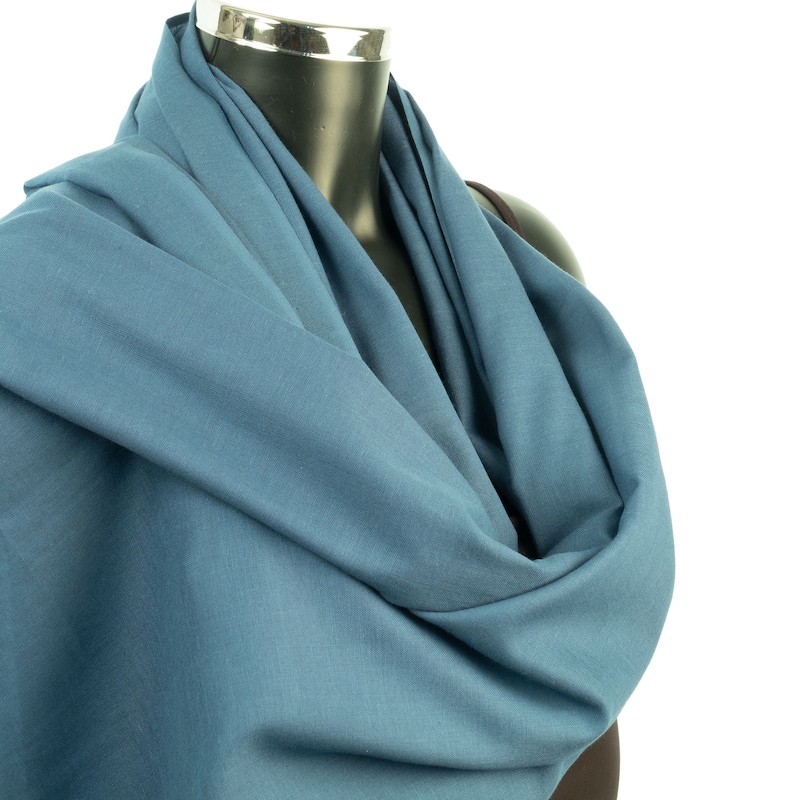 Teal Blue Scarf - Etsy