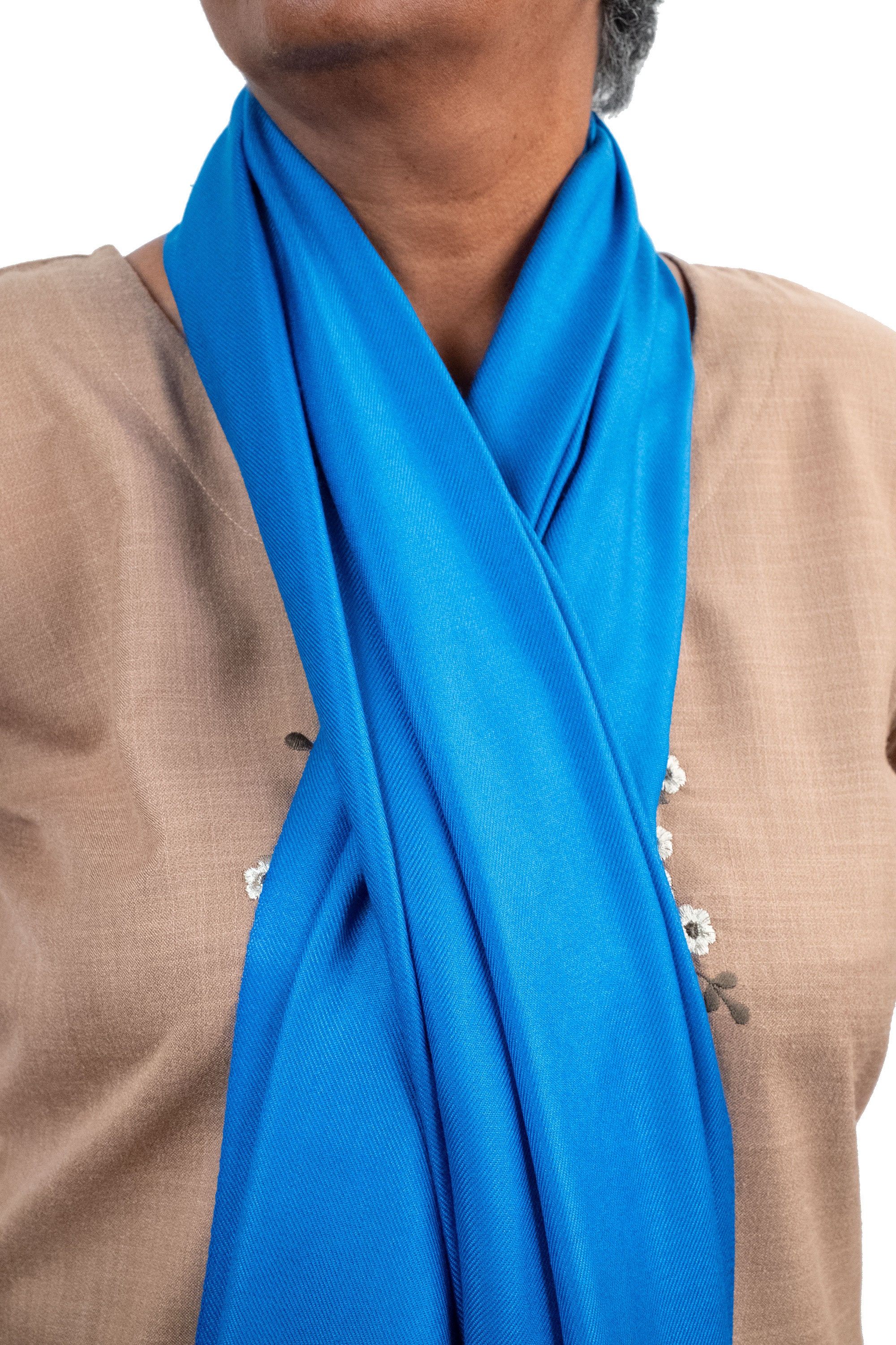 Large Blue Shawl - Etsy