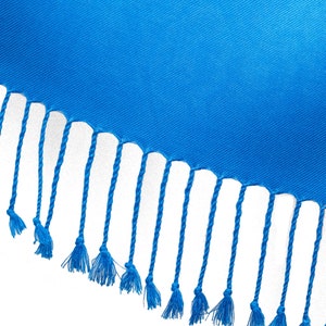 Large Blue Shawl - Etsy