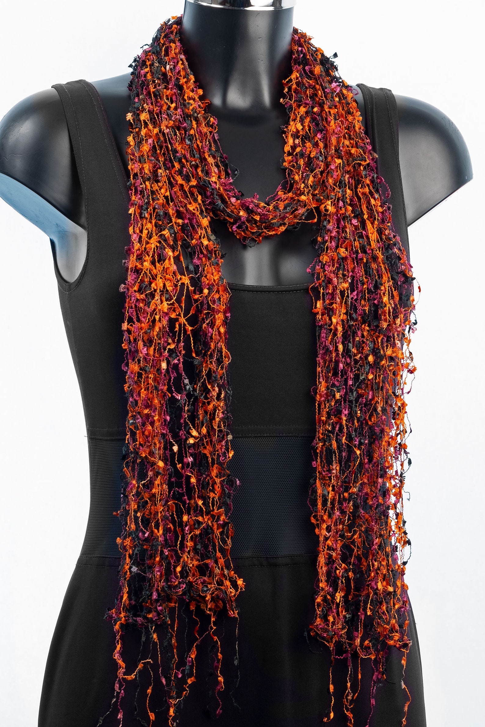 Hand Knitted Scarf Net Scarves Neck Scarf Women Bridal Shrug - Etsy