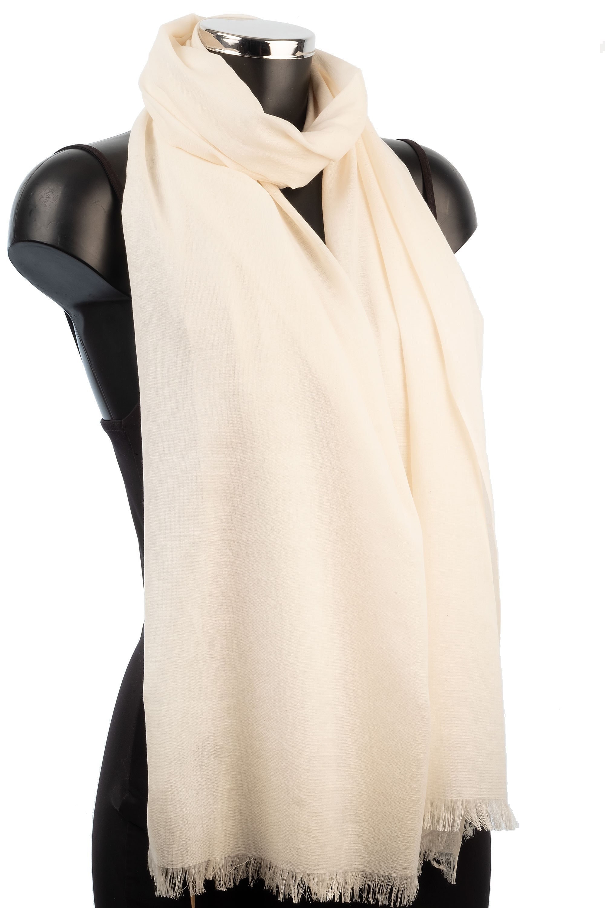 Bridal Wear Ivory Cream Pashmina Wedding Shawl Gift for Bridesmaid Prom Shawl Wedding Pashmina Handmade Gift Fair Trade Gift for Her Etsy