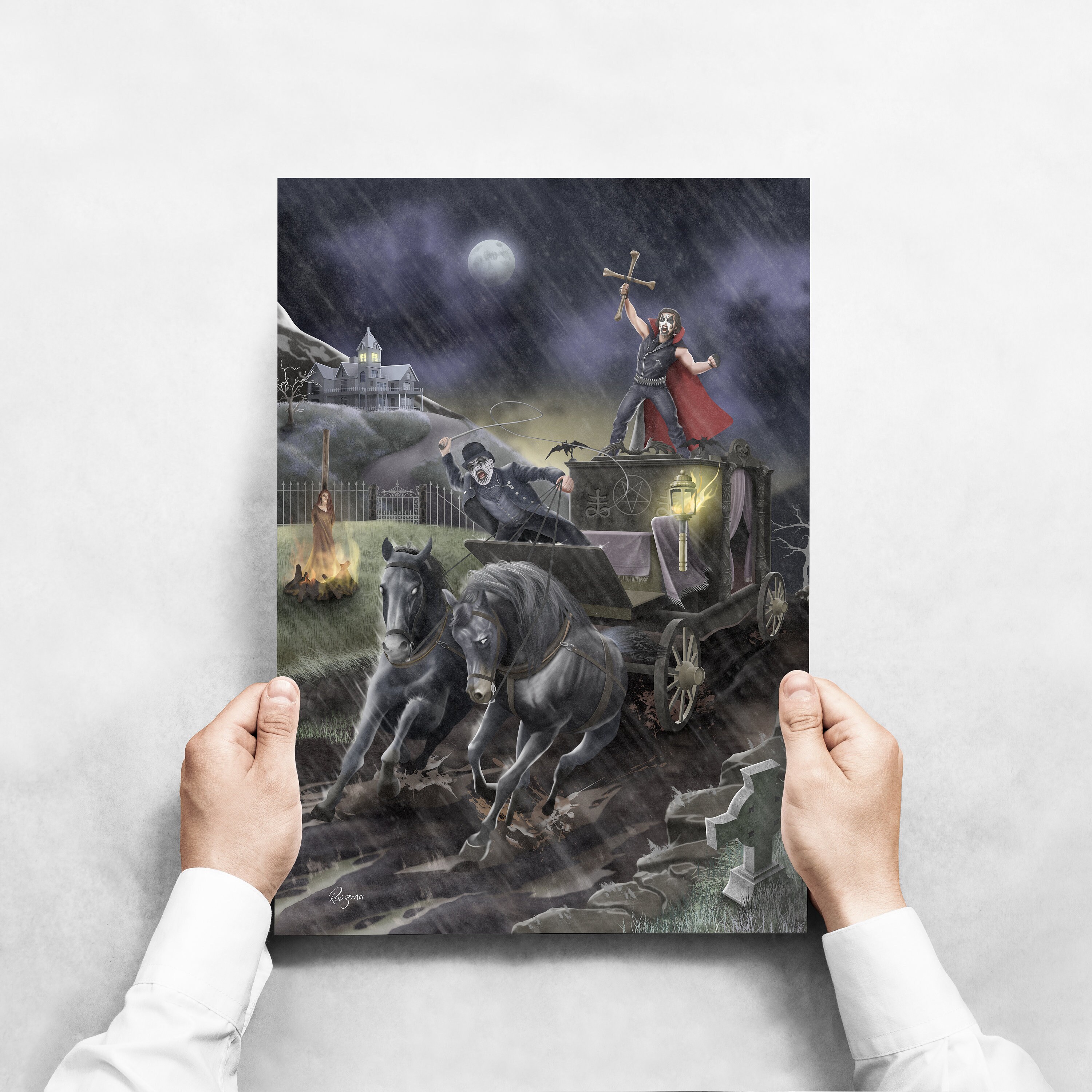 King Diamond Poster - Etsy