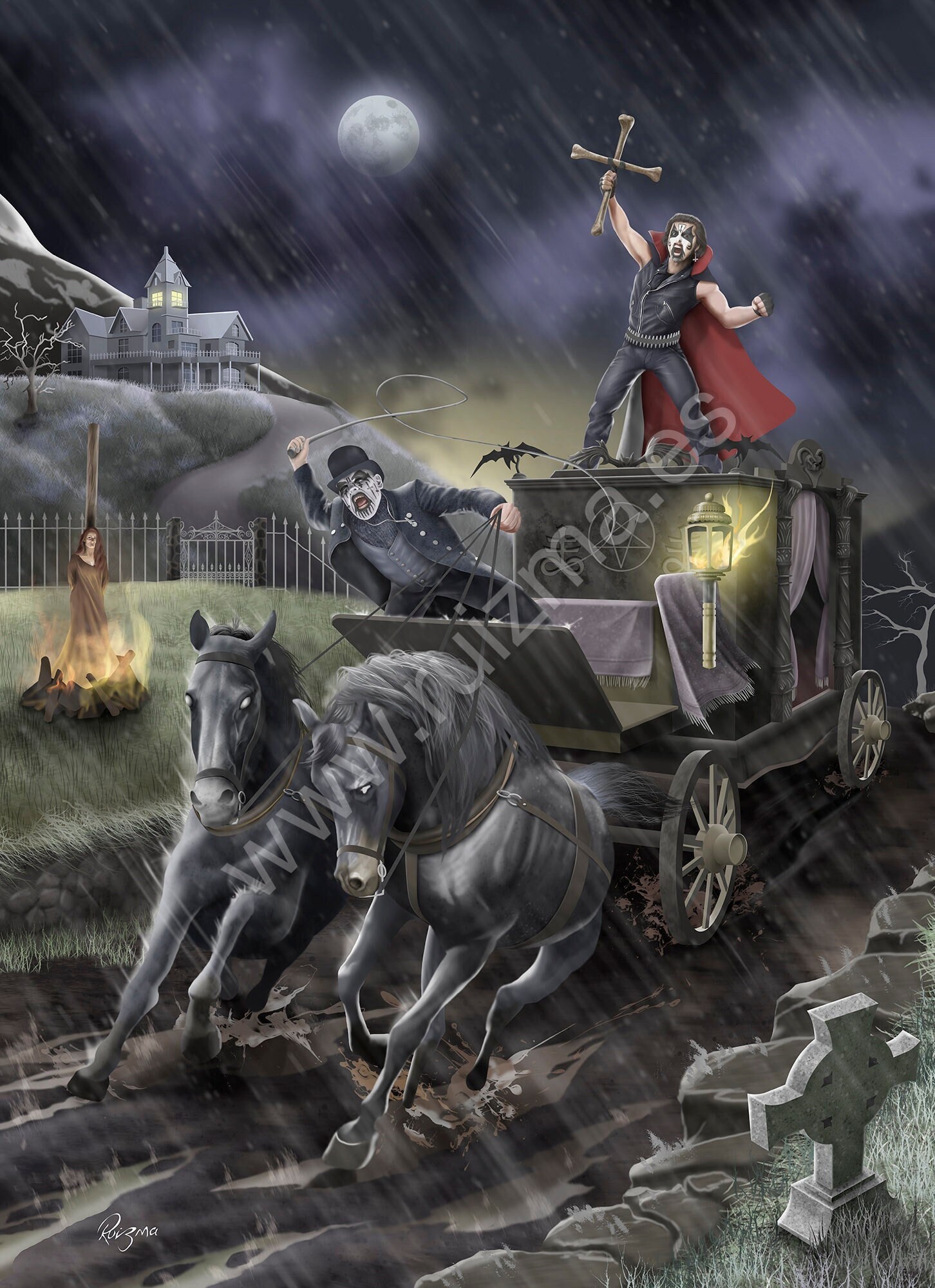 King Diamond Poster - Etsy