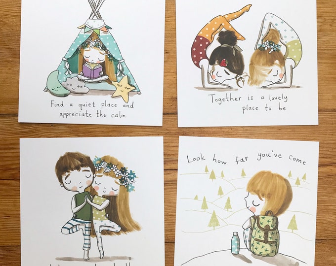 Postcards set 5 by Cally Jane Studio - Etsy UK