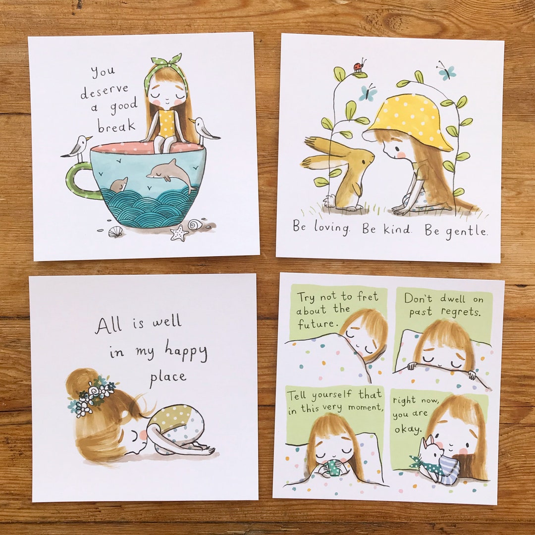 Postcards set 12 by Cally Jane Studio - Etsy Canada