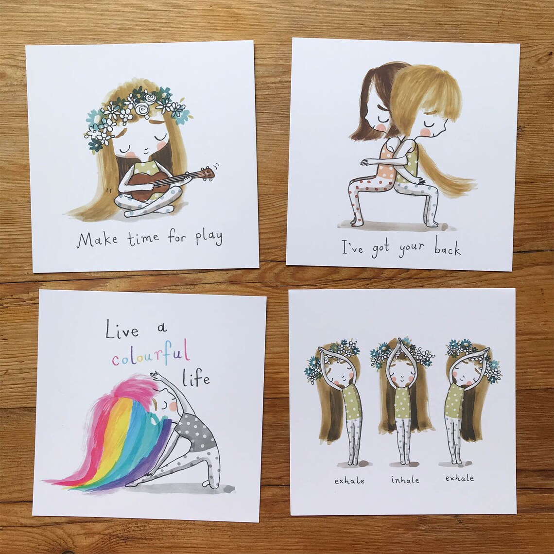 Postcards set 2 by Cally Jane Studio - Etsy
