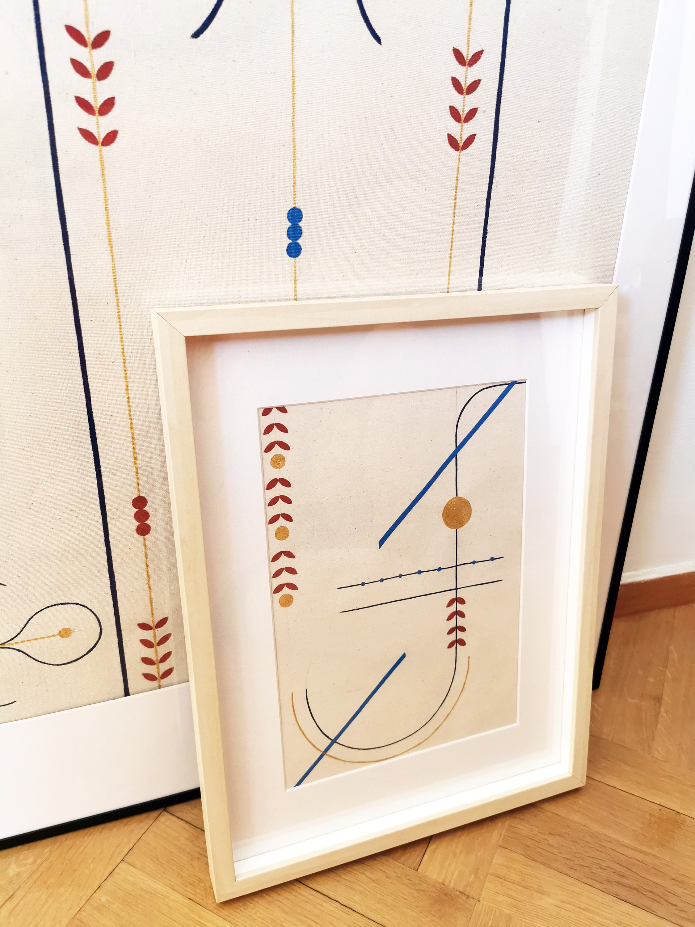 Lida/original Painting/abstract Geometric Painting/wall Decor/minimal ...