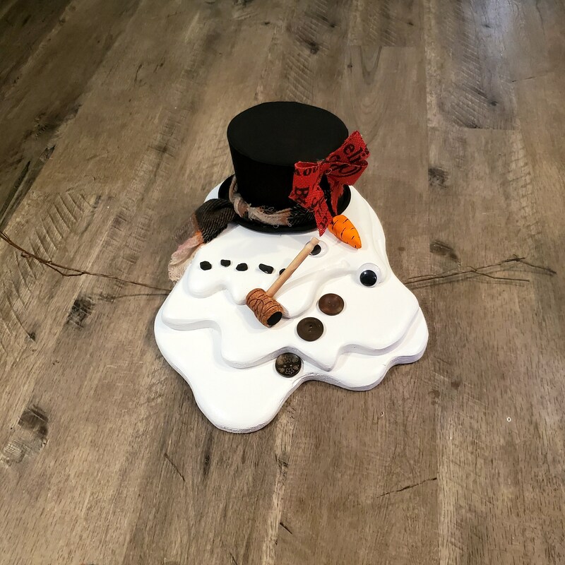 Melted Snowman - Etsy