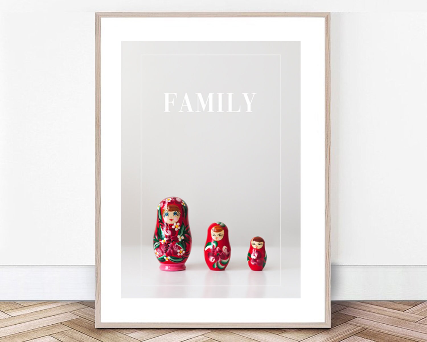 Russian Doll Poster Print Matryoshka Printable Art Family - Etsy Australia