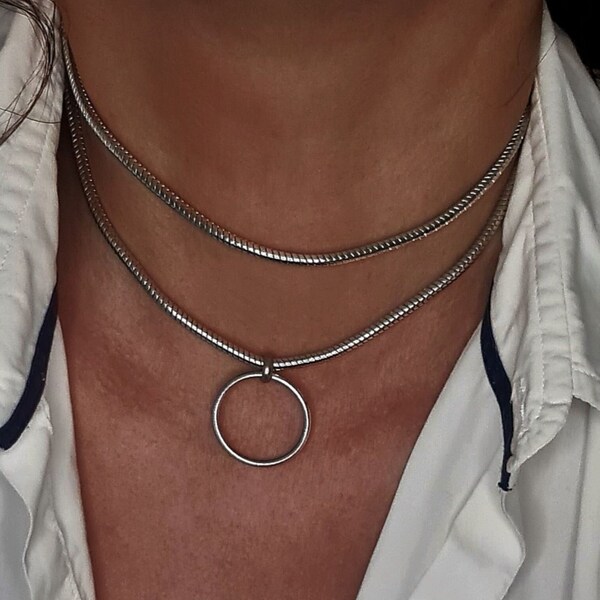 O Ring Choker - Etsy