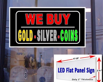 We Buy Gold Sign - Etsy