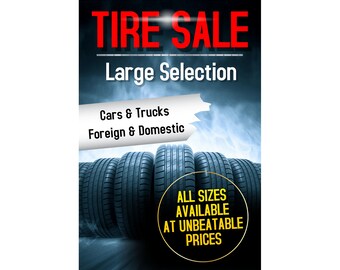 Tire Advertising | Etsy
