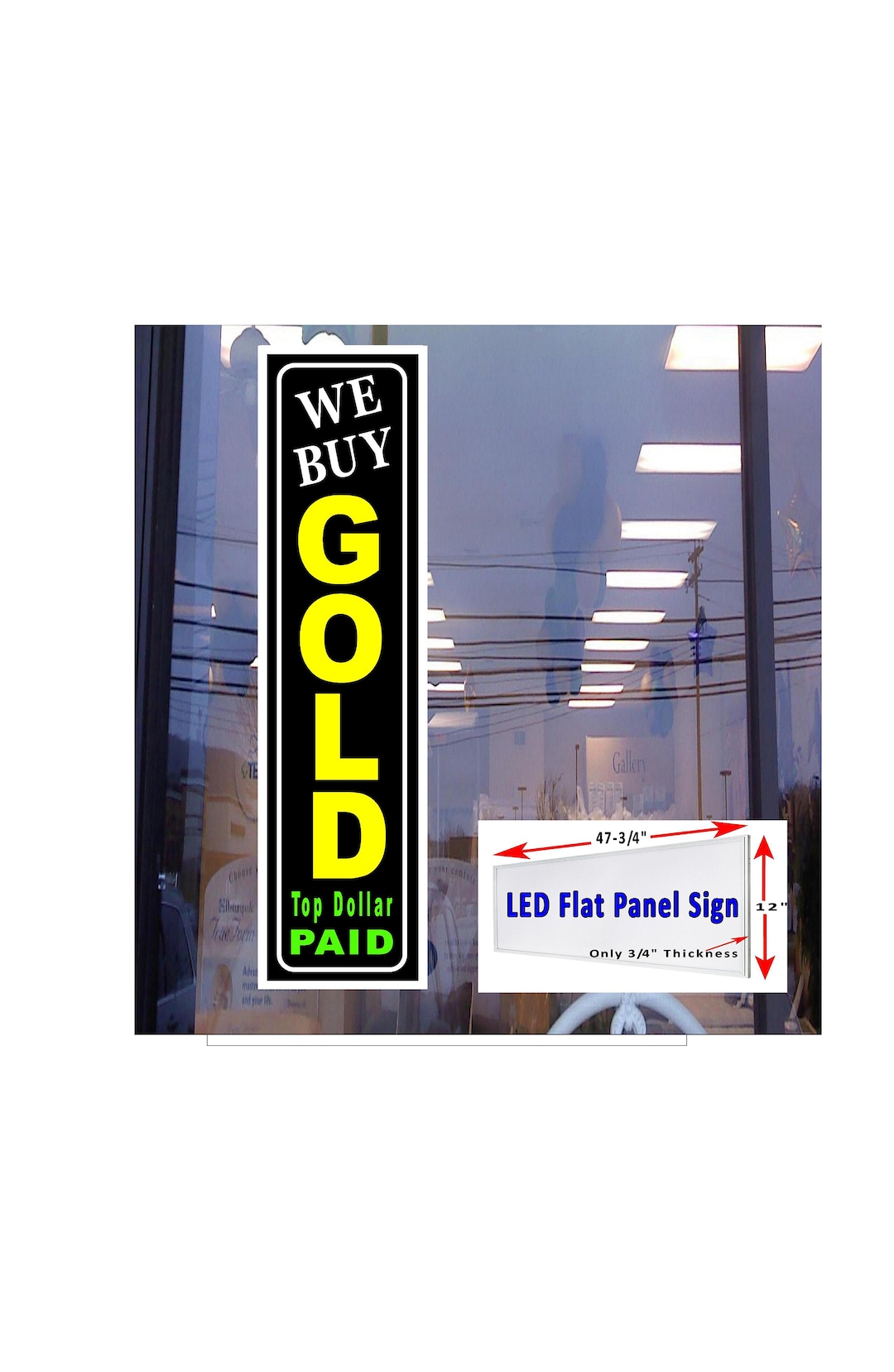 We Buy Gold Top Dollar Paid Led Flat Panel Light Box Window - Etsy