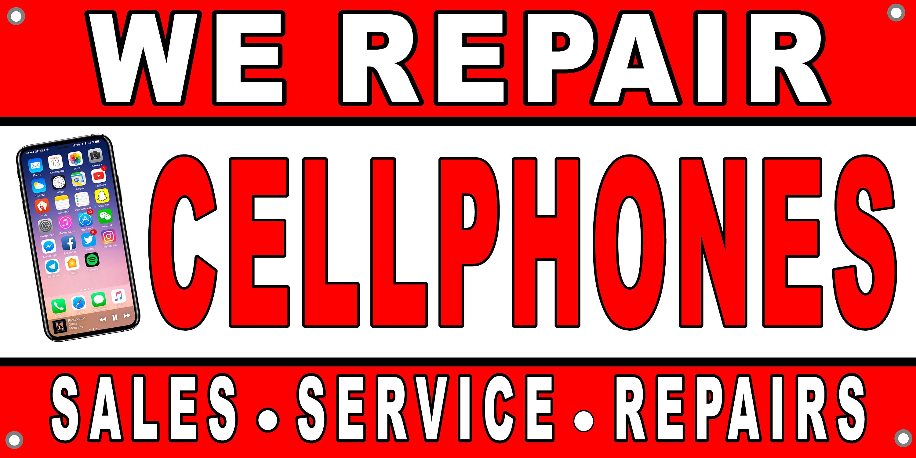 We Repair Cellphones Vinyl Banner Sign - Etsy We Repair Cellphones Vinyl Banner Sign - Etsy