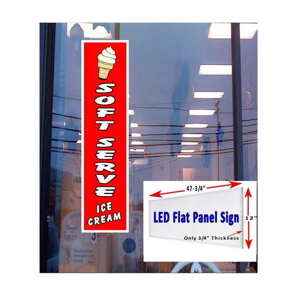 Ice Cream Window Sign - Etsy