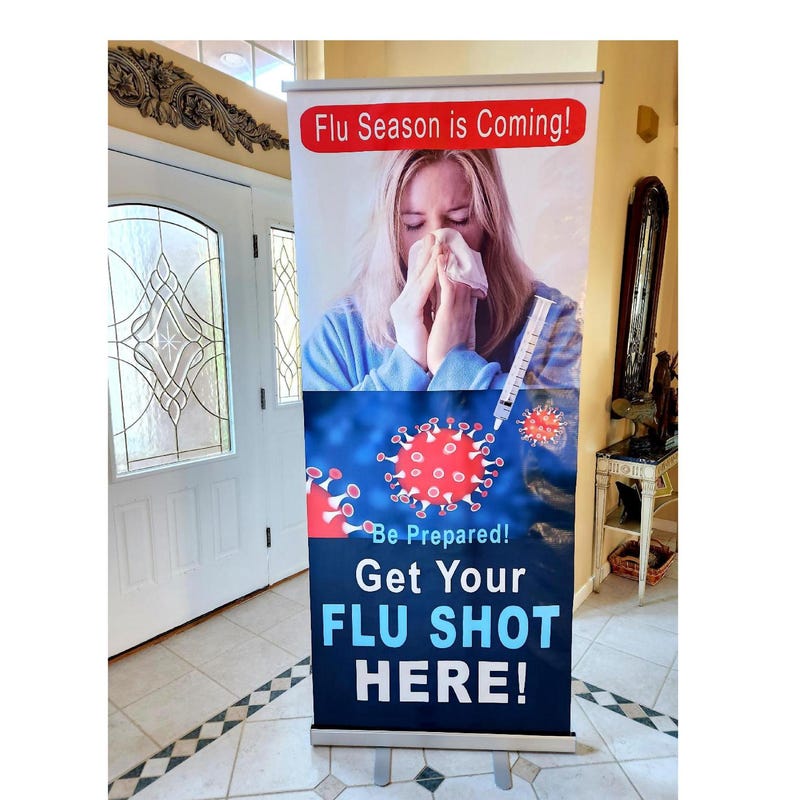 Flu Shot Sign - Etsy