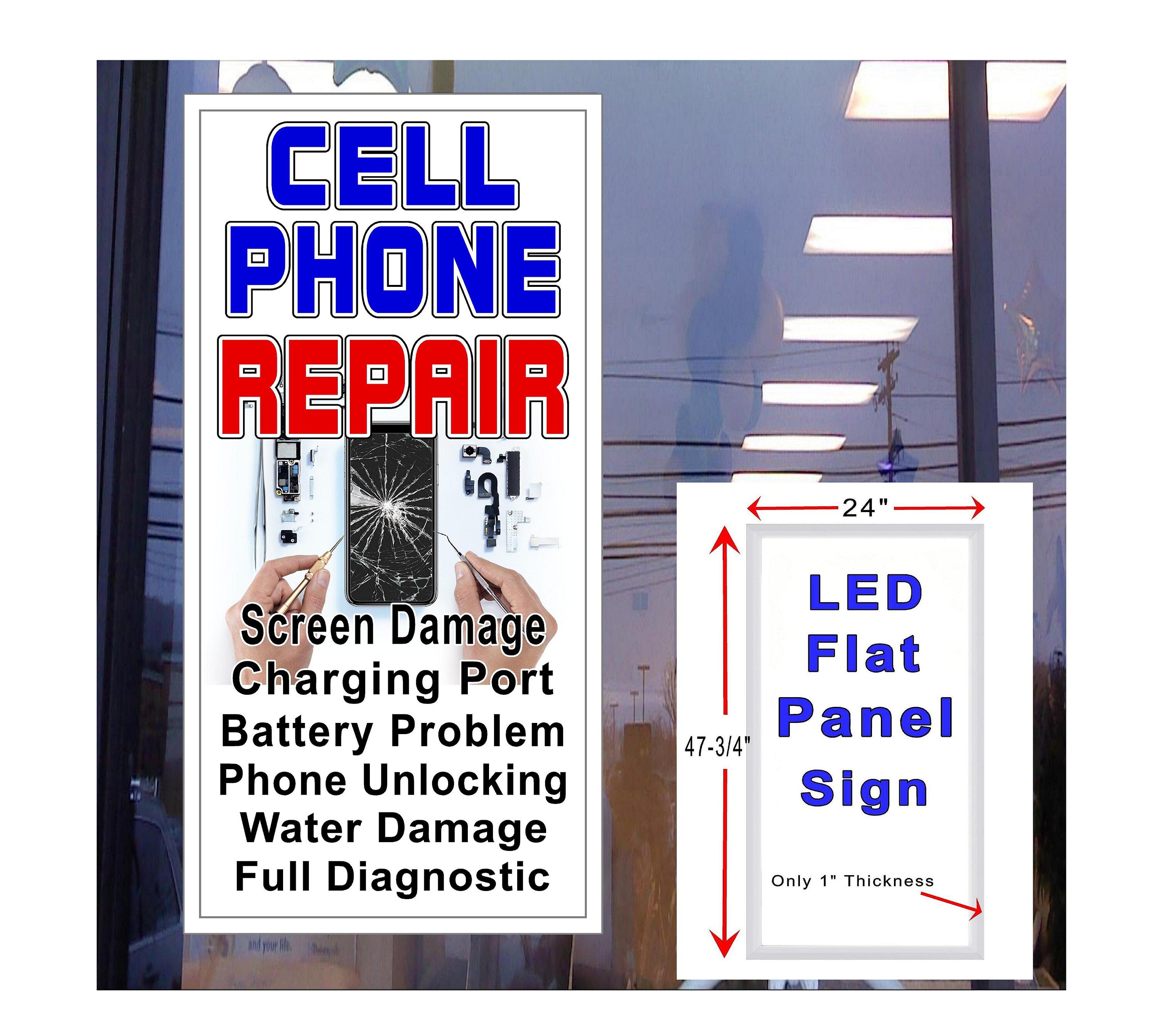 Cell Phone Repair Screen Repair Unlocking Diagnostics Led Flat Panel ...