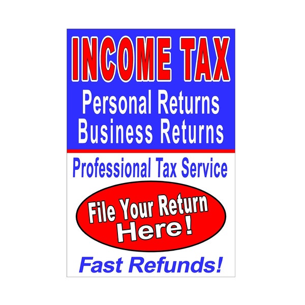Tax Business Banner - Etsy