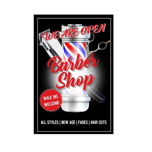 Barber Shop Decor - Etsy