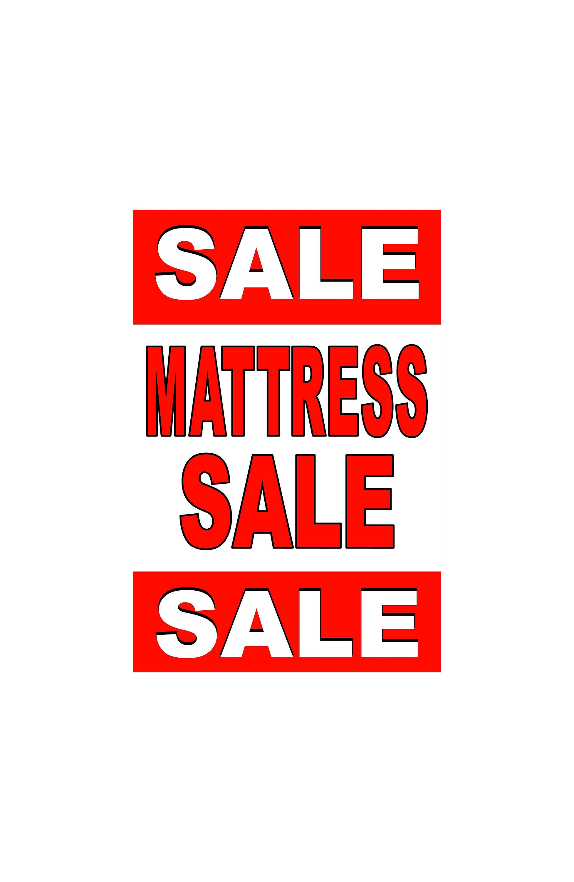 Mattress Sale Advertising Poster Sign 24x36 - Etsy