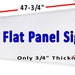 Tattoo (blue) Led Flat Panel Light Box Window Sign 48"x12" - Etsy
