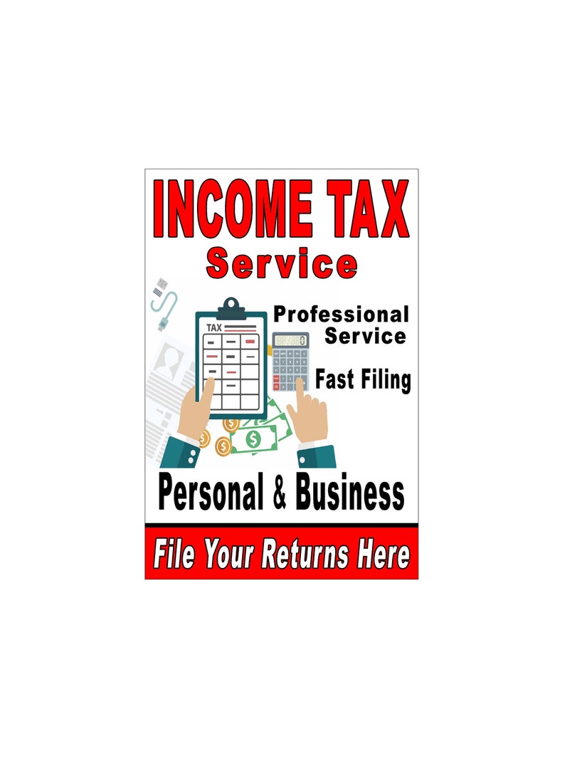 Income Tax Service Personal & Business Professional Tax Service ...