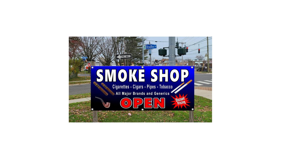 Smoke Shop Vinyl Banner Sign Choose Your Size - Etsy