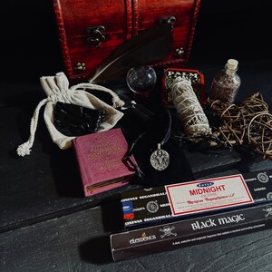 Witch Box Gift Set in Wooden Chest Witchcraft & Wicca Gift Witchcore ...