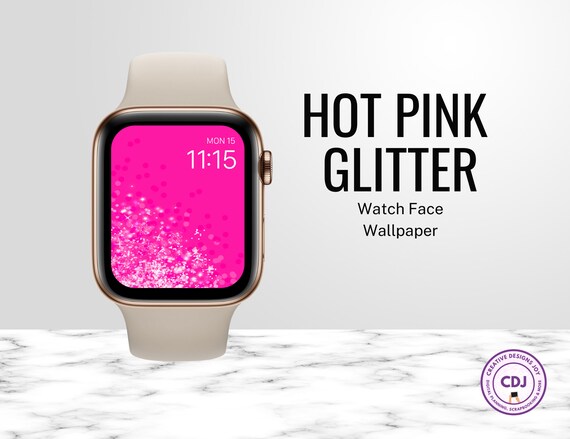 Hot Pink Apple Wallpaper