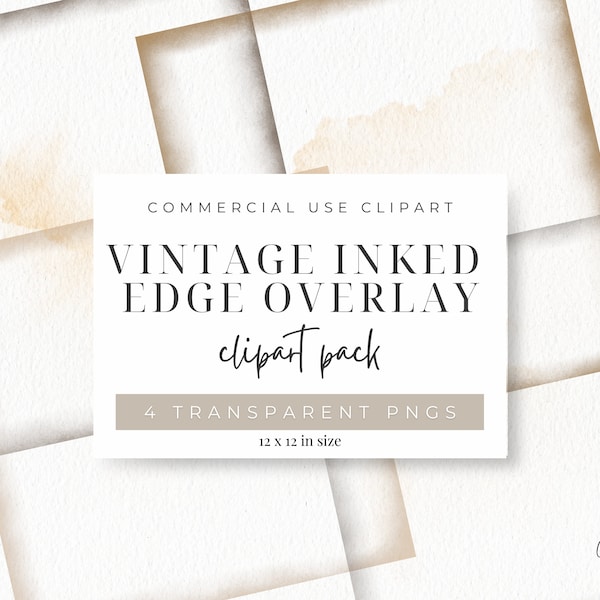 Scrapbook Overlays - Etsy