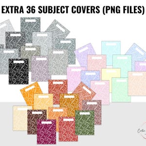 36 Digital Composition Notebooks Bundle: Hyperlinked Portrait (PDF) - Etsy