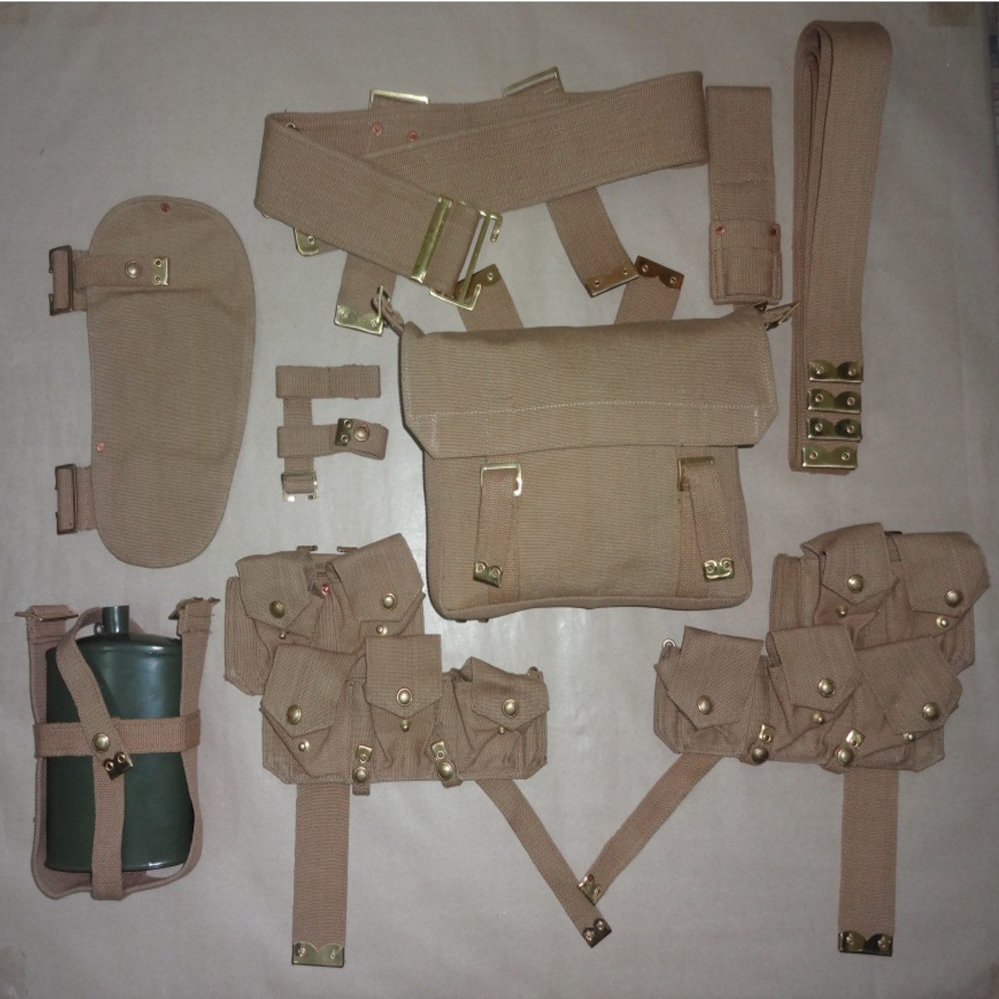 British WWI P08 Web Gear Set Pattern 1908 Webbing Equipment - Etsy New ...