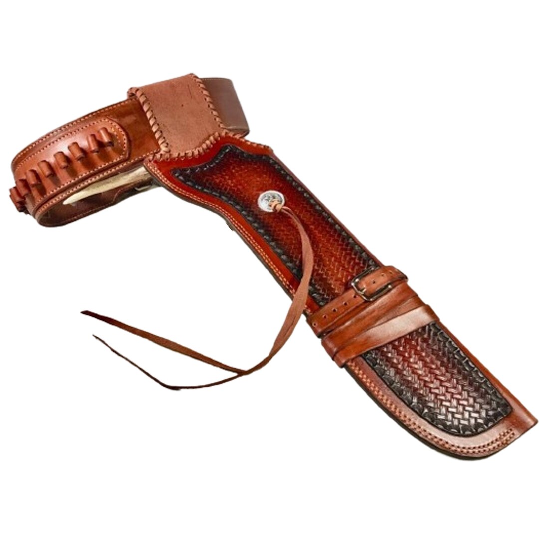Warreplica Handmade Leather Mares Hand Holster Leg Ranch With Cartridge ...