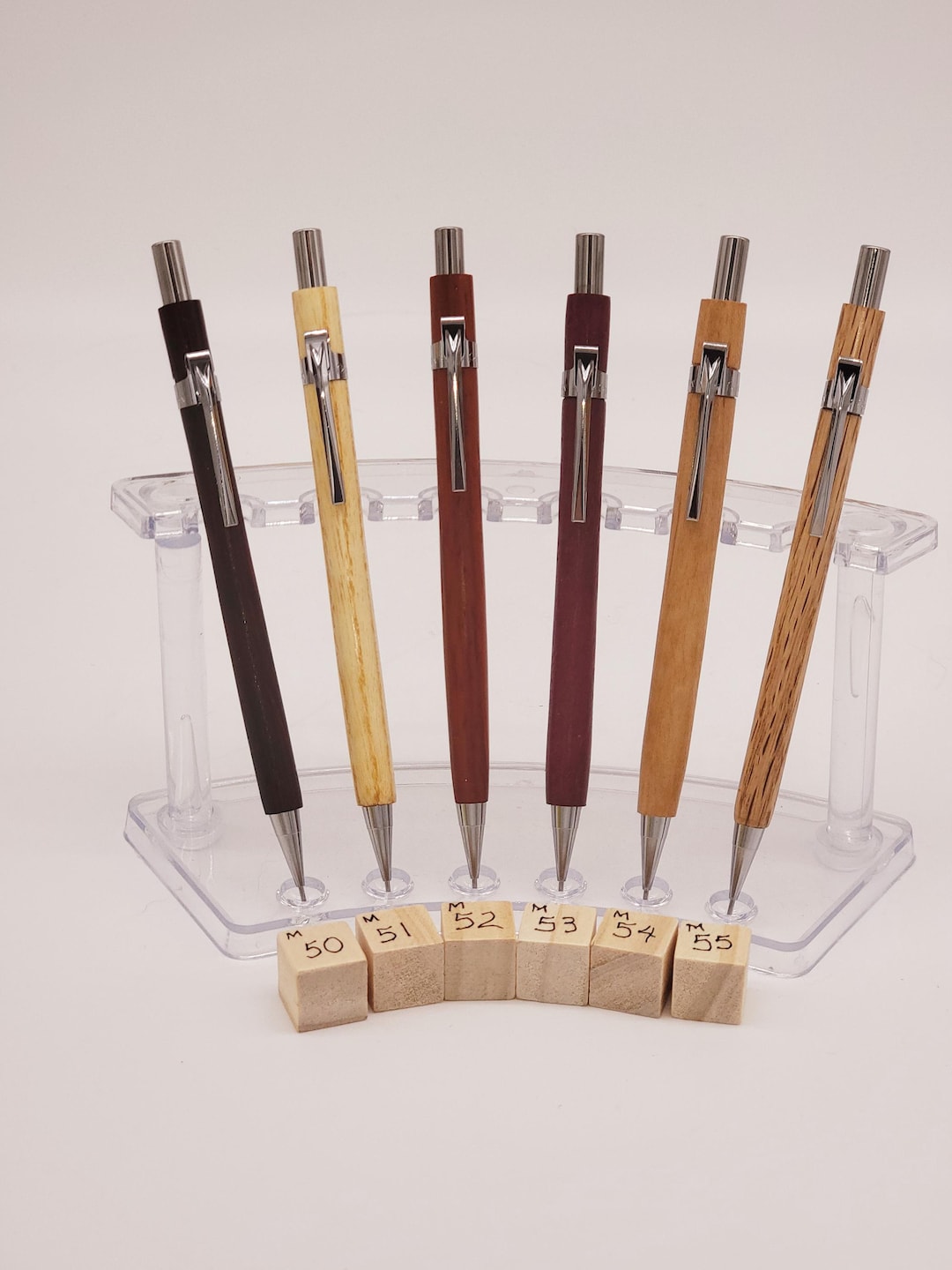 Wooden Mechanical Pencils From Exotic and Local Hardwood With Pentel ...