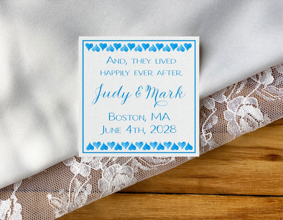 Wedding Dress Label, Bridal Shower Gift, I DO, Something Old, Something ...