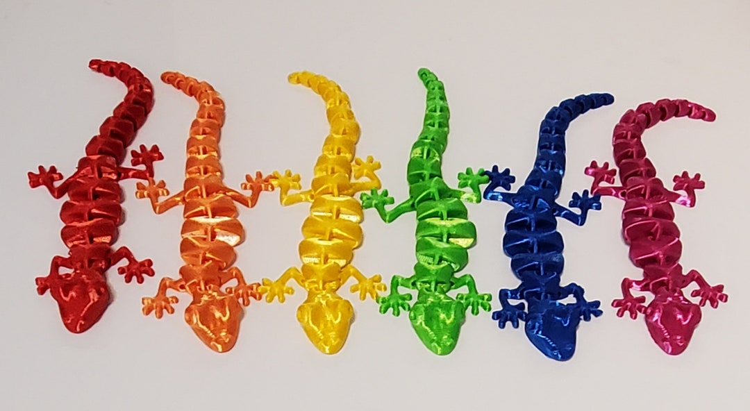 3D Printed Lizard - Etsy
