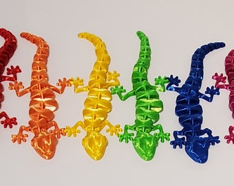 3D Printed Lizard - Etsy