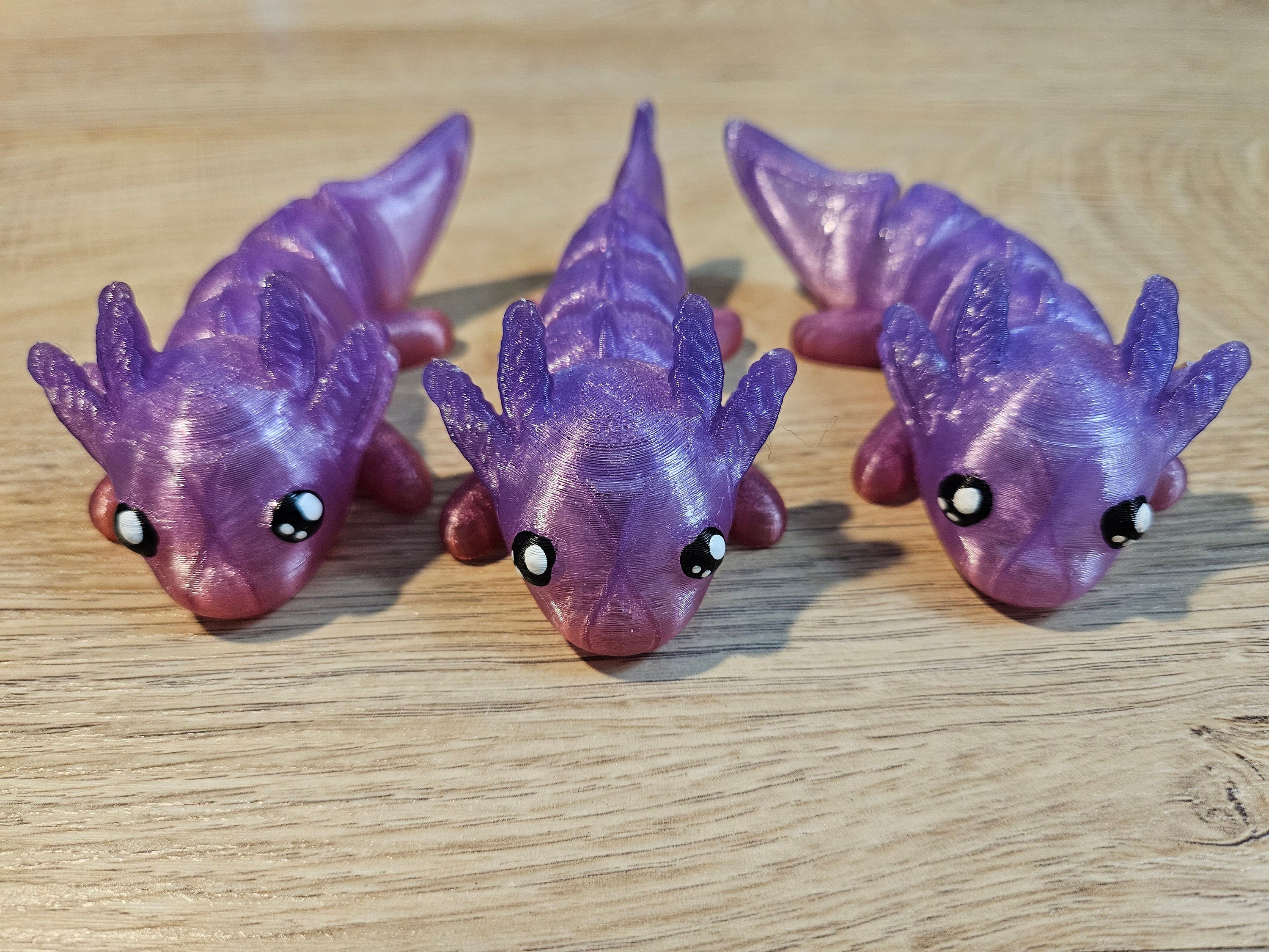 3D Printed Axolotl - Etsy