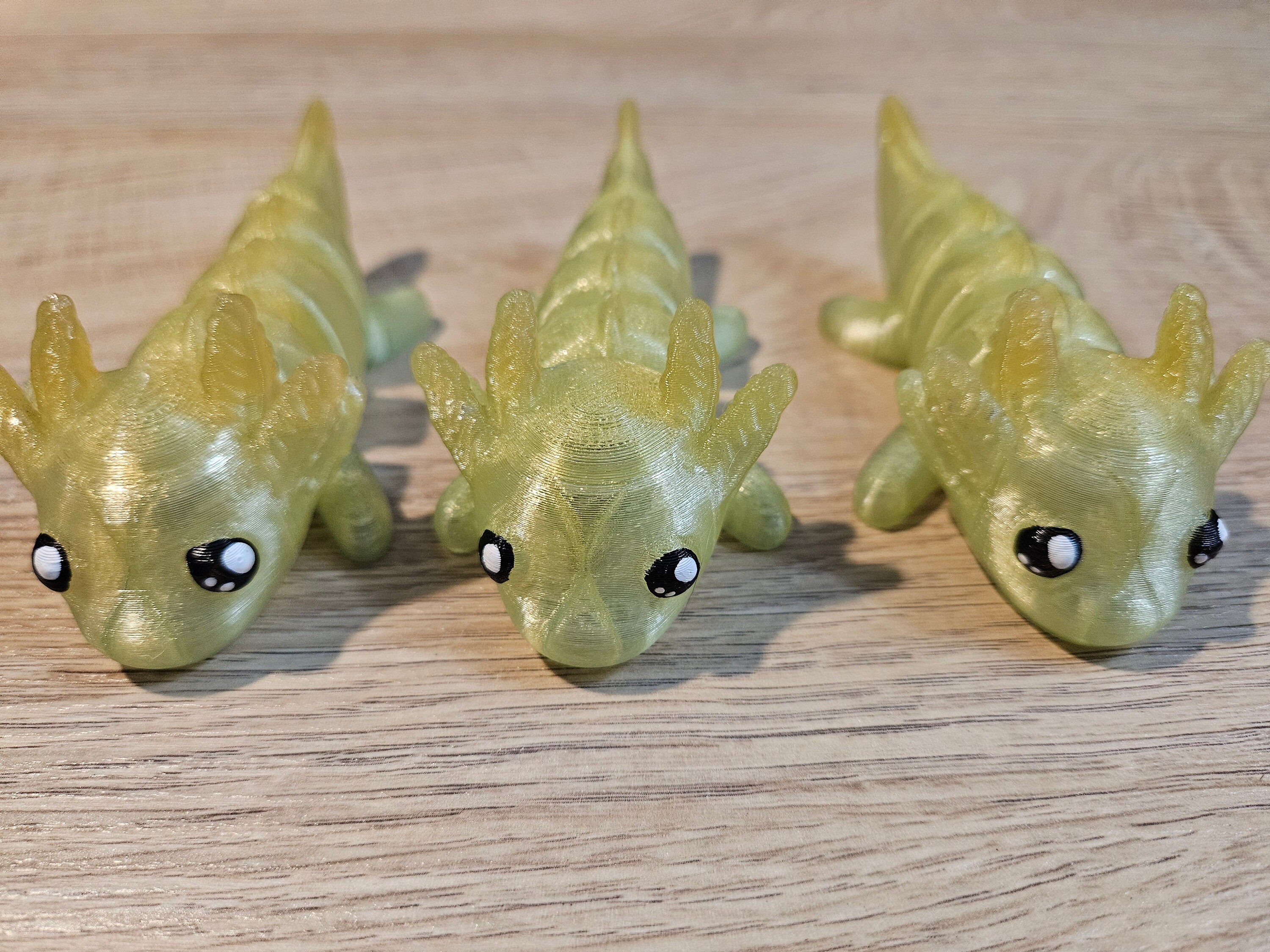3D Printed Axolotl - Etsy