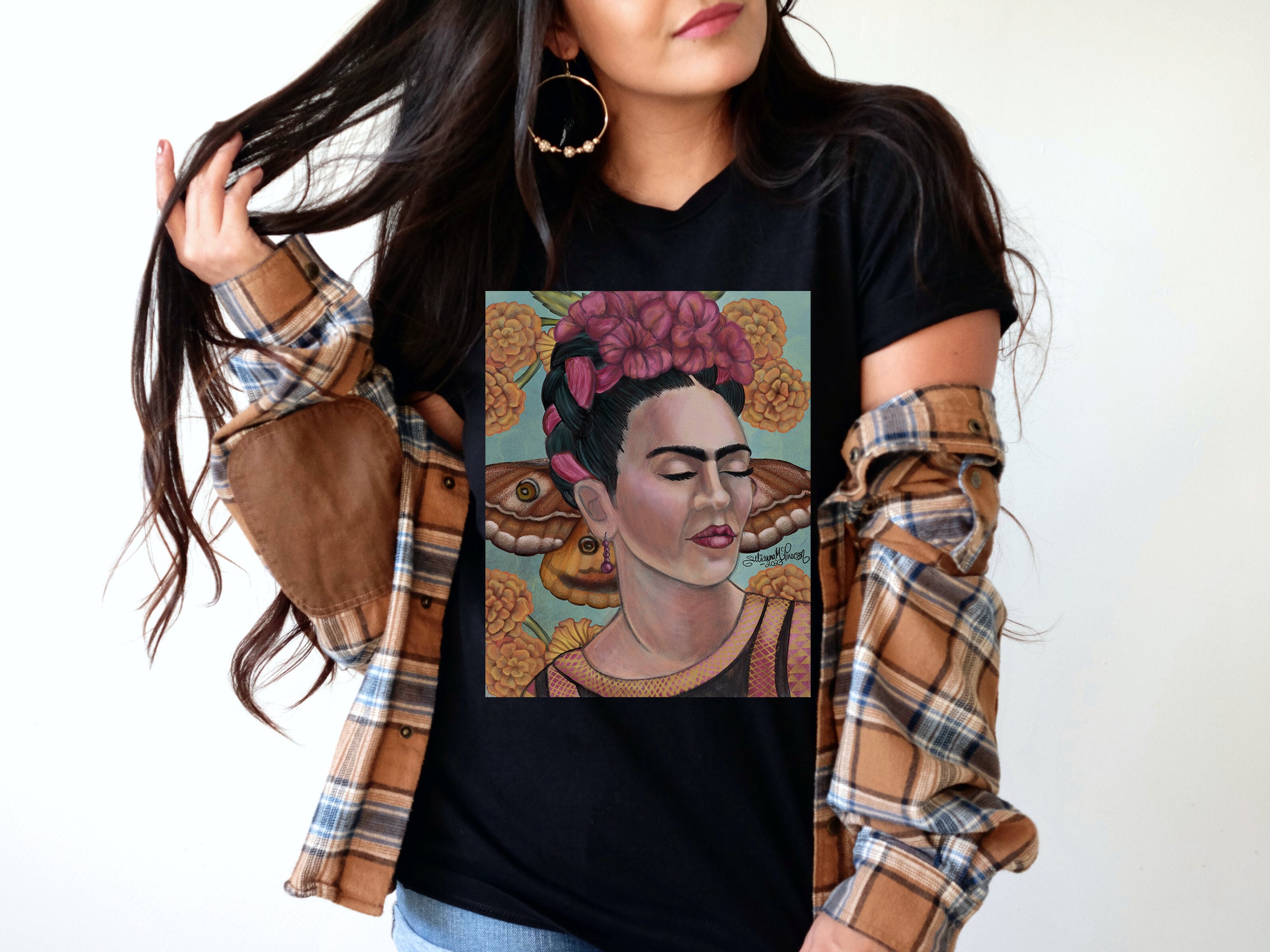 Frida Shirt Frida Kahlo T-shirt Empowerment Tee Feminist - Etsy