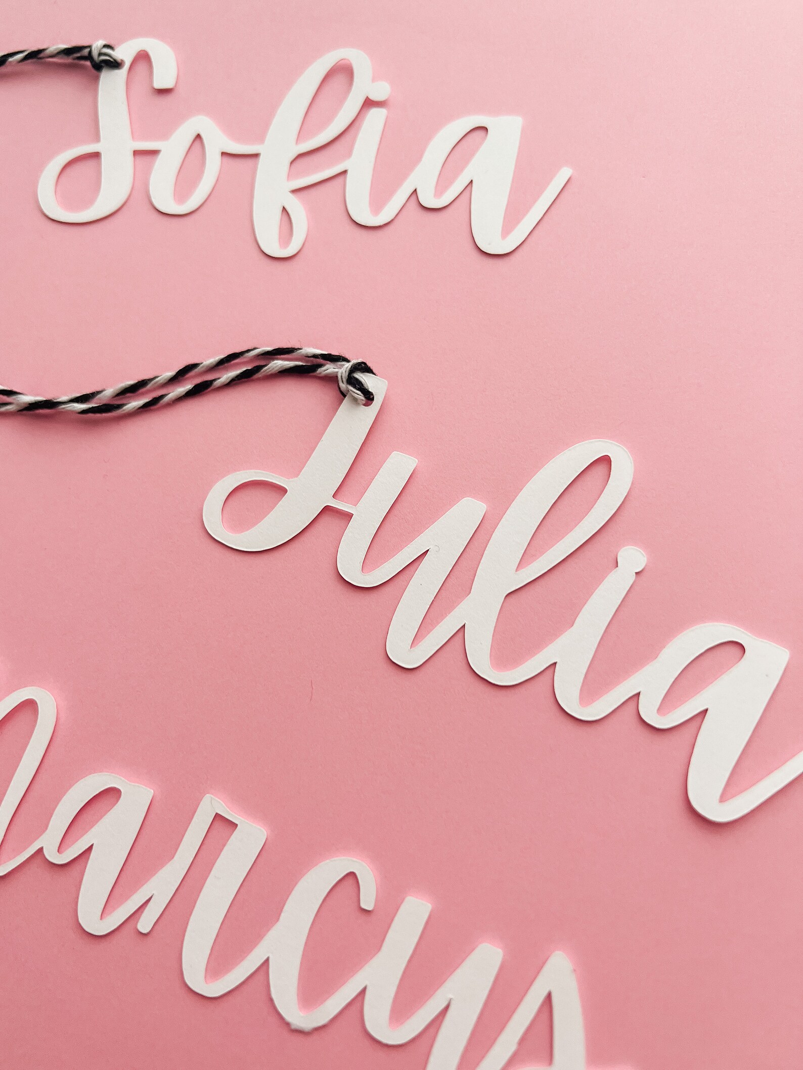 Party Favour Name Tags Paper Name Tags for Gifts Kids Birthday Party ...