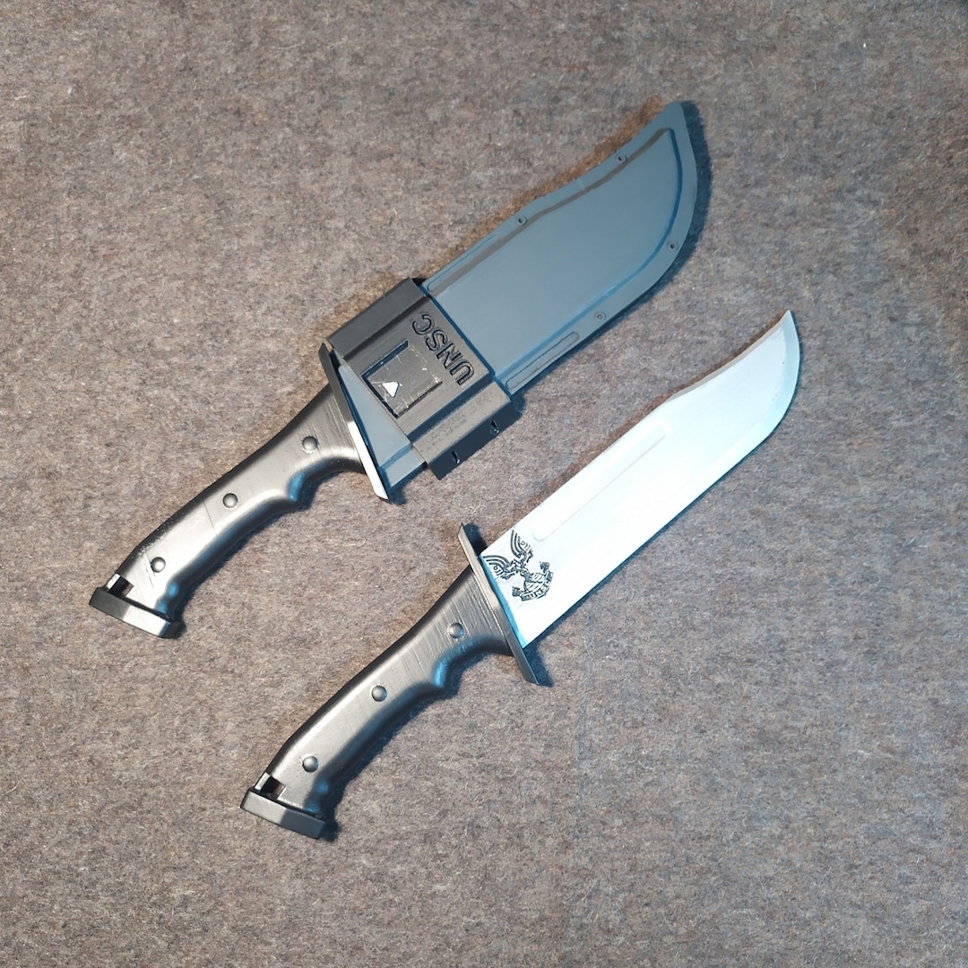 Halo- Combat Knife Prop Replica Scale 1:1 - Etsy
