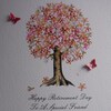 Handmade Personalised Retirement Card, Butterfly Tree Retirement - Etsy UK
