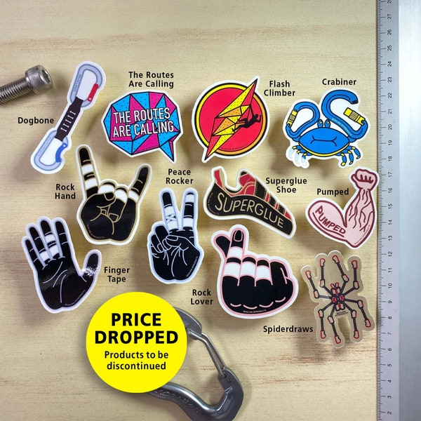 Climbing Stickers - Etsy