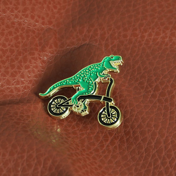 Bicycle Enamel Pin - Etsy