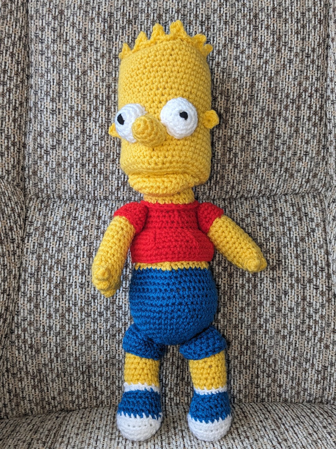 Crochet Bart Simpson - Etsy